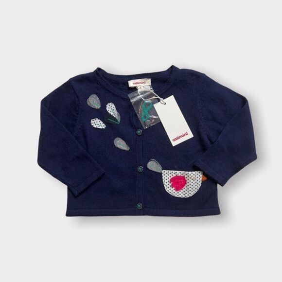 Catimini | Shirts & Tops | New Catiminisweaternavy Blue Baby Girl 6m 6 ...